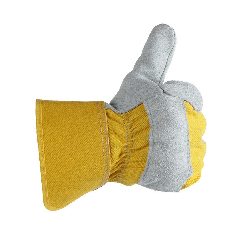 Stripe back safety working safety gloves